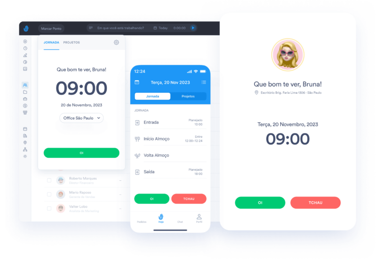 Oitchau - Controle de Ponto & Gestão de Escalas